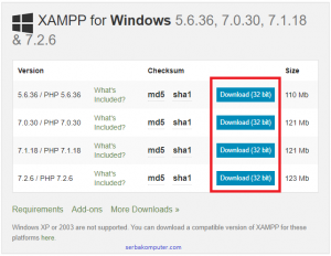 cara install PHP dengan xampp - Serba Komputer